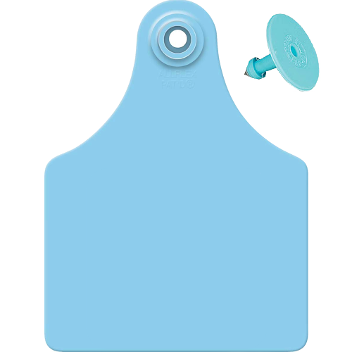 Blank Ear Tag: Allflex Global large tag for calves, deer, equipment ...