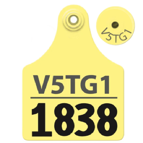 TPWD Deer Ear Tag: Allflex Global maxi deer tag for Texas Parks and ...