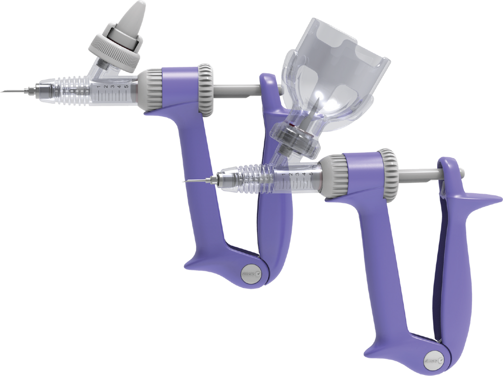 Datamars Syringe Simcro Bottle Mount Premium Injector - .5mL Forward S ...