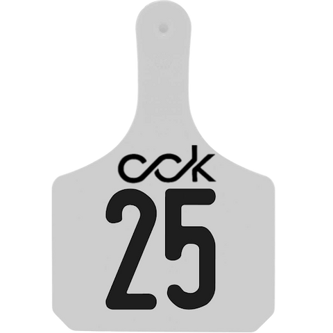 Custom Tag: Y-Tex 1 piece large cow Y-Tag for cattle and livestock ...