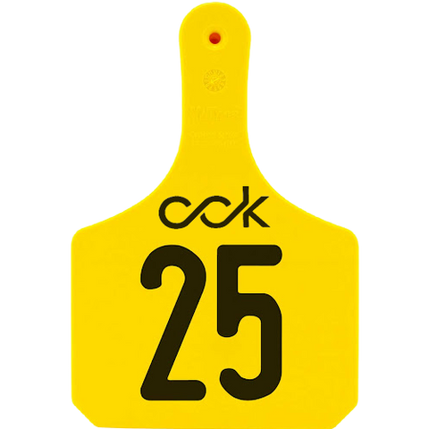 Custom Tag: Y-Tex 1 piece large cow Y-Tag for cattle and livestock ...