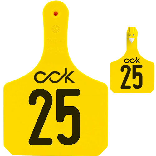 Y-Tex Y-Tag Cow Custom 2 Sides Tag – CCK Outfitters