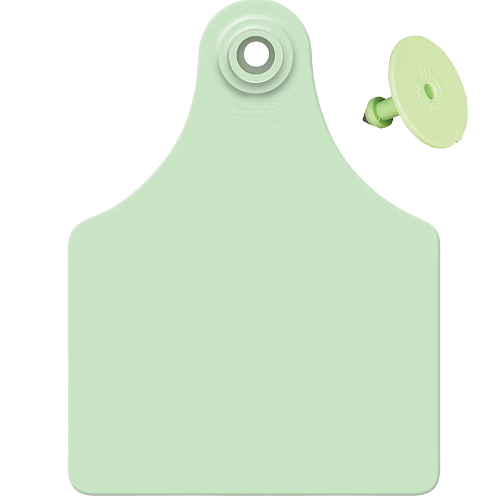 Blank Ear Tag with Button: Allflex 2 piece Maxi tag for cattle and ...