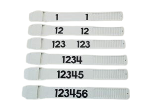 Numbered Leg Band: Bock multi-loc band for cattle, horses and livestock ...