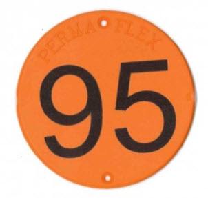 Large Round Numbered Row Tag - Style #7366 Vineyards, Orchards, Trees ...