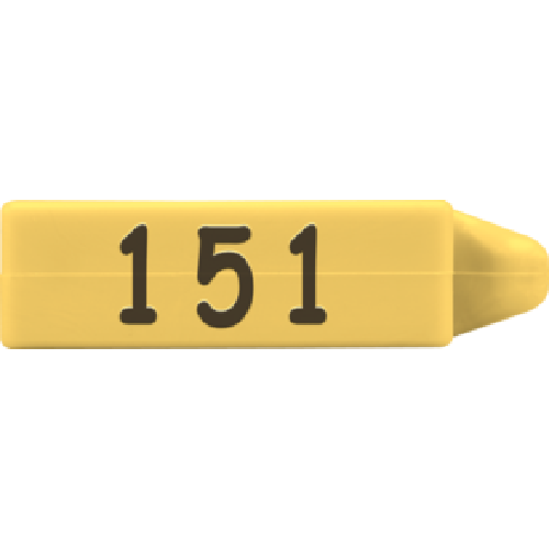 Custom Ear Tag: Temple Original small tag for cattle, sheep, goats ...