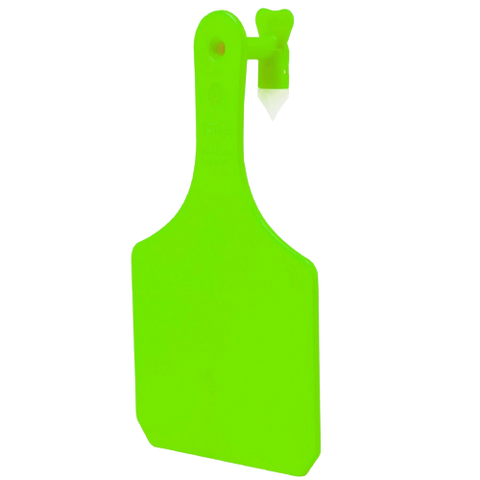 Bag of 25 Blank Ear Tags: Y-Tex 1 piece large cow Y-Tag for cattle and ...