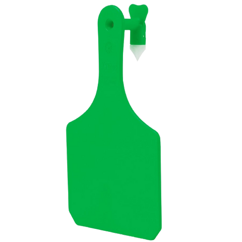 Bag of 25 Blank Ear Tags: Y-Tex 1 piece large cow Y-Tag for cattle and ...