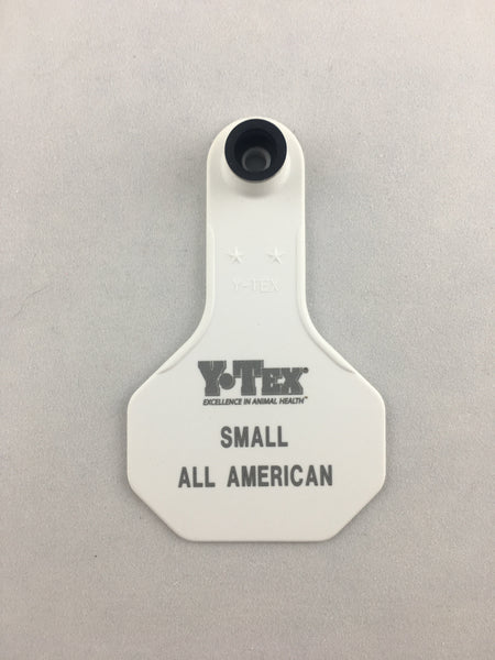 Y-Tex AA Small 2* Blank Tag With Button – CCK Outfitters