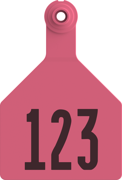 Numbered Both Sides Tag: ZTag Maxi ear tag for equipment, vineyard rows ...