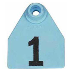 ALLFLEX Medium Custom 2 Sides Ear Tag with button – CCK Outfitters