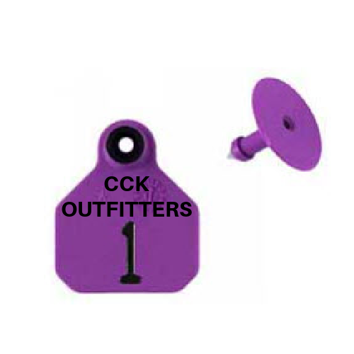 Custom Ear Tag with Button: Y-Tex 2 piece mini tag for goats, sheep ...