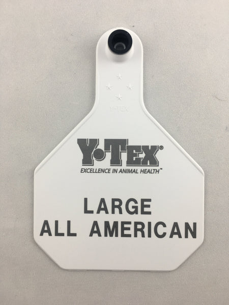 Y-Tex AA Large 4* Numbered 2 Sides Tag With Button – CCK Outfitters